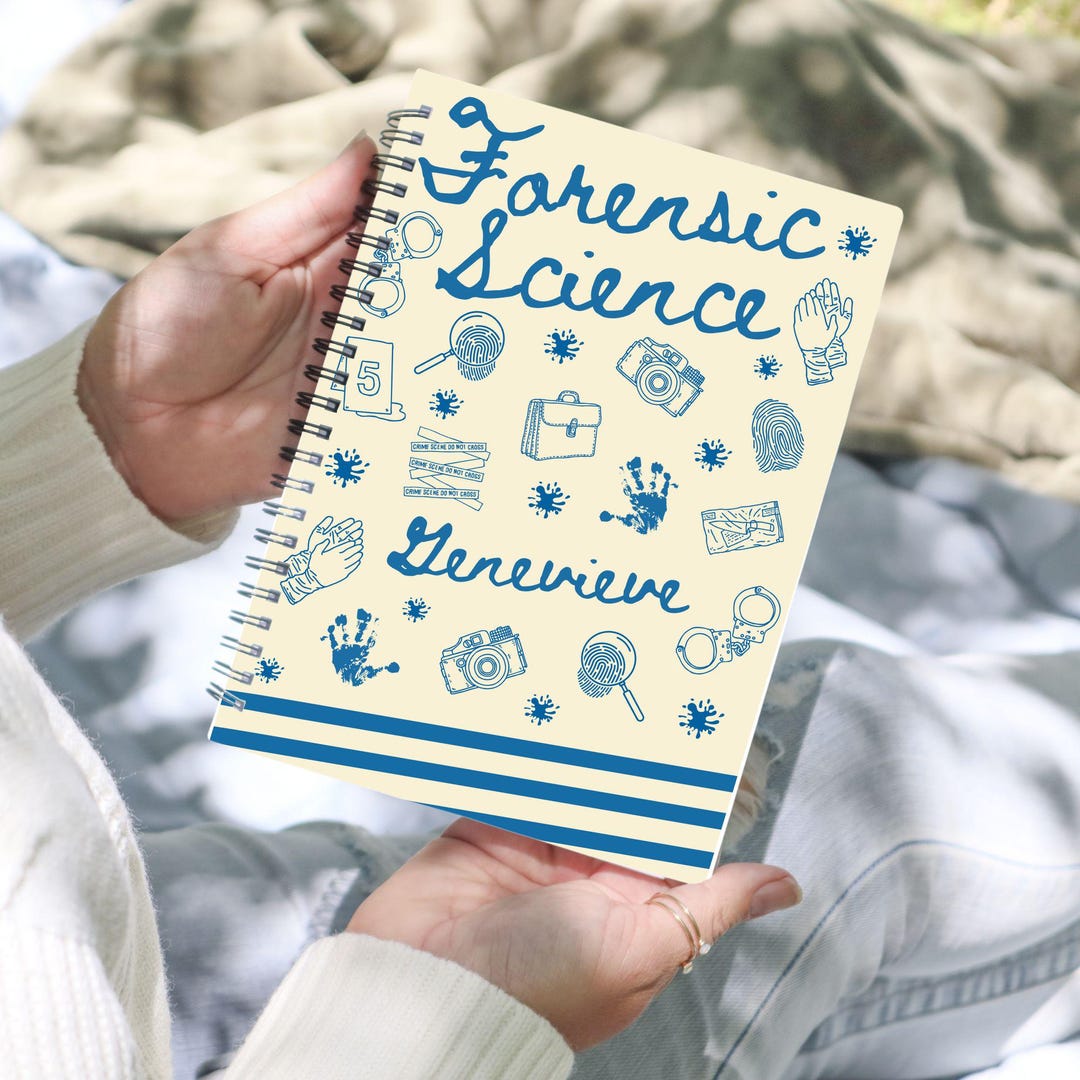 Forensic Notebook Personalized Detective Gift for Investigator Field ...