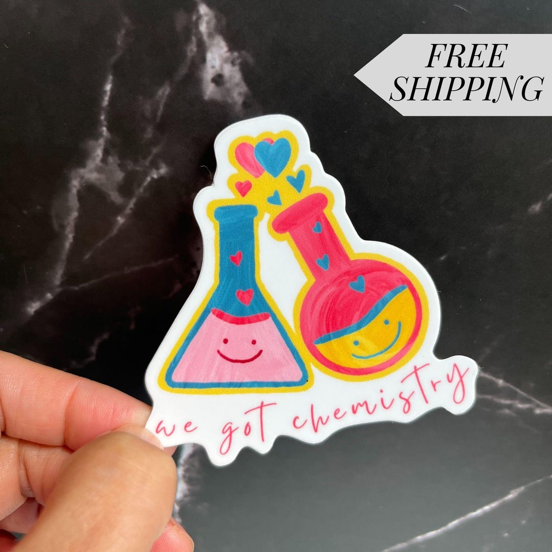 Back to School Chemistry Sticker Gift Funny Science STEM Teacher ...
