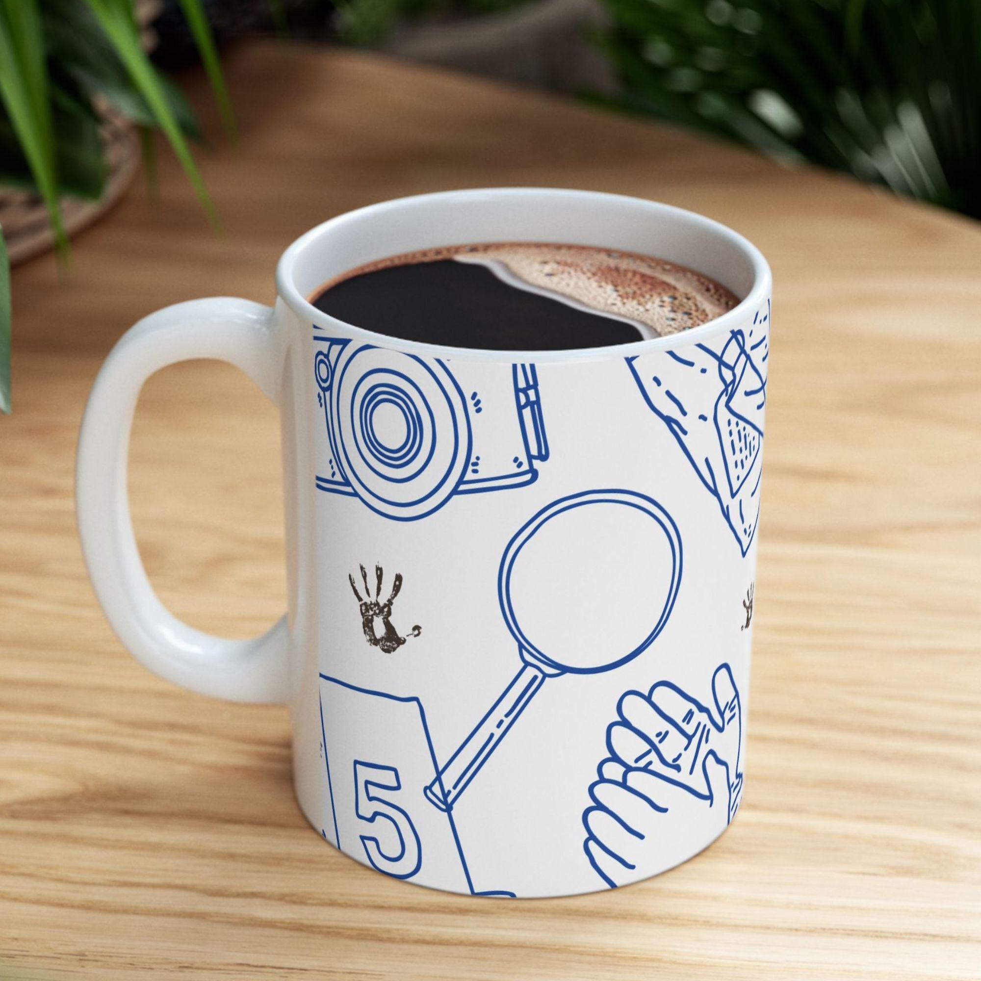 True Crime Fan Gift CSI Coffee Mug Forensic Investigator Gift Crime Lab ...