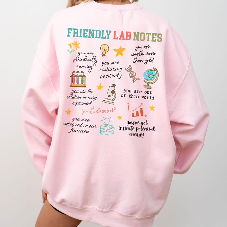 Science Fair Sweatshirt STEM Team Crewneck Science Club Shirt Back to ...