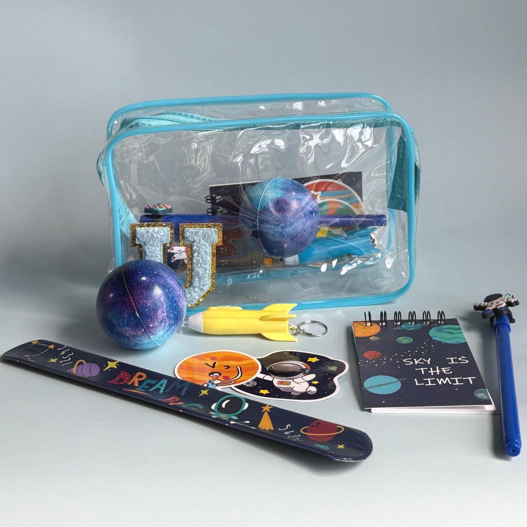 Space Party Favor Gift Kit for Kids Birthday Science Party Goodie Bag ...