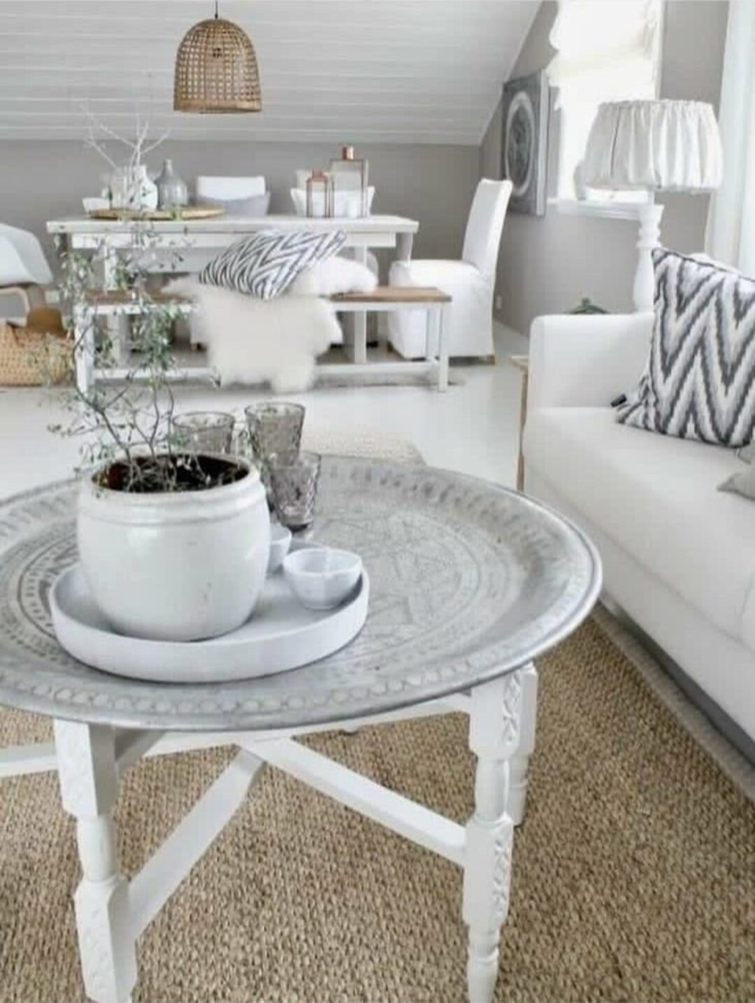 Handmade Folding Moroccan Tea / Coffee Table WITH Tray, Handcrafted ...