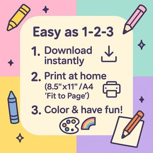 Shapes Adventure Coloring Book for Kids | 12 Printable Pages | Fun ...