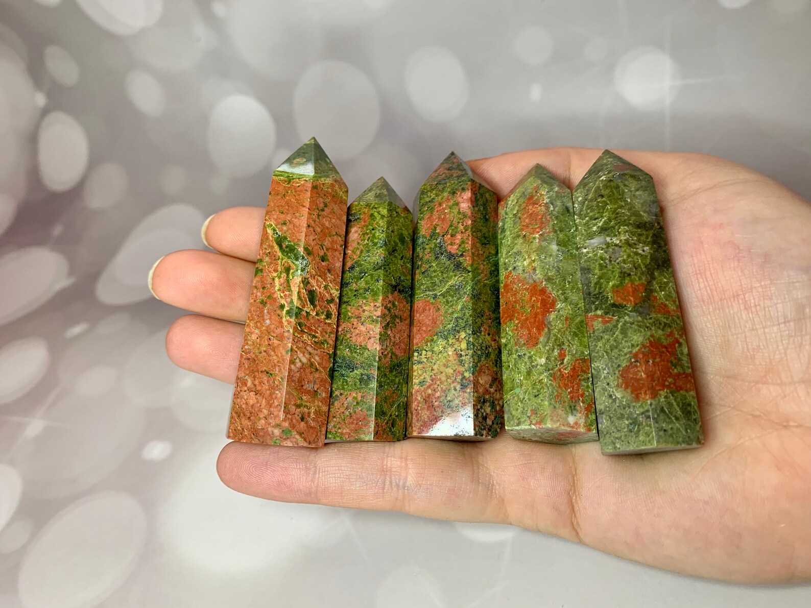 Crystal Tower Gemstone Point Gem Obelisk Natural Stone | Etsy UK