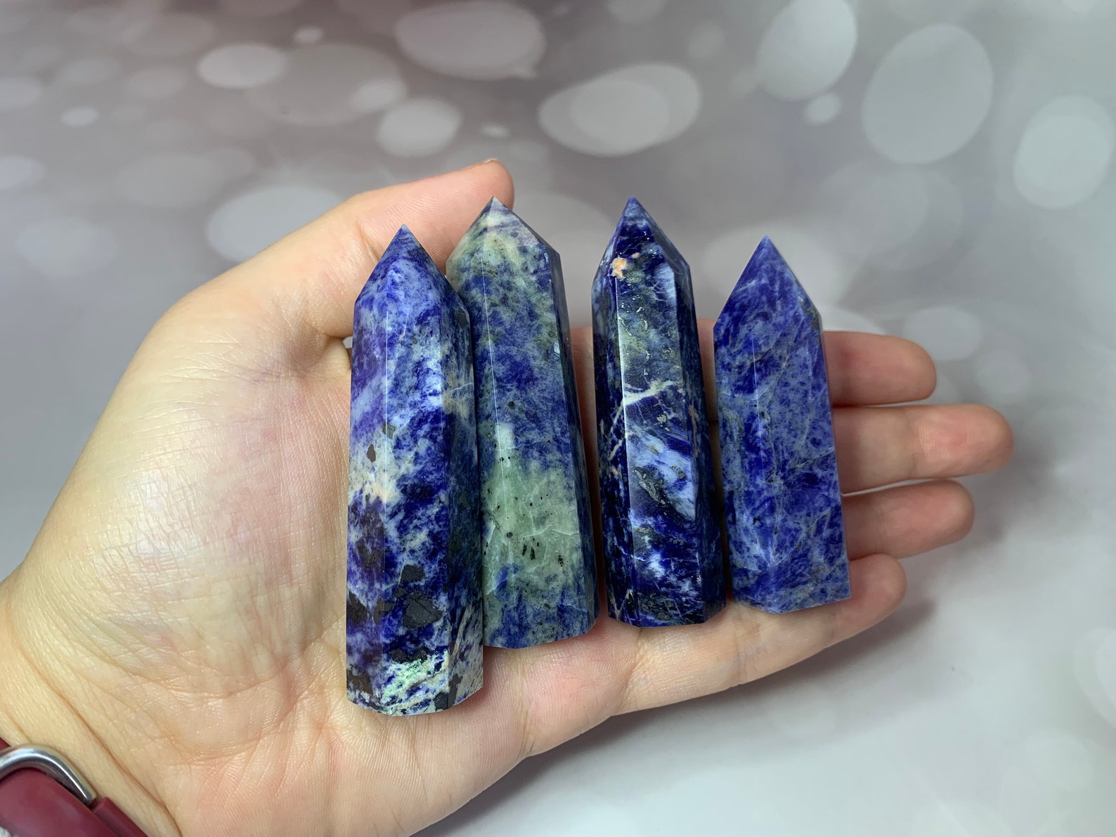 Crystal Tower Gemstone Point Gem Obelisk Natural Stone | Etsy UK