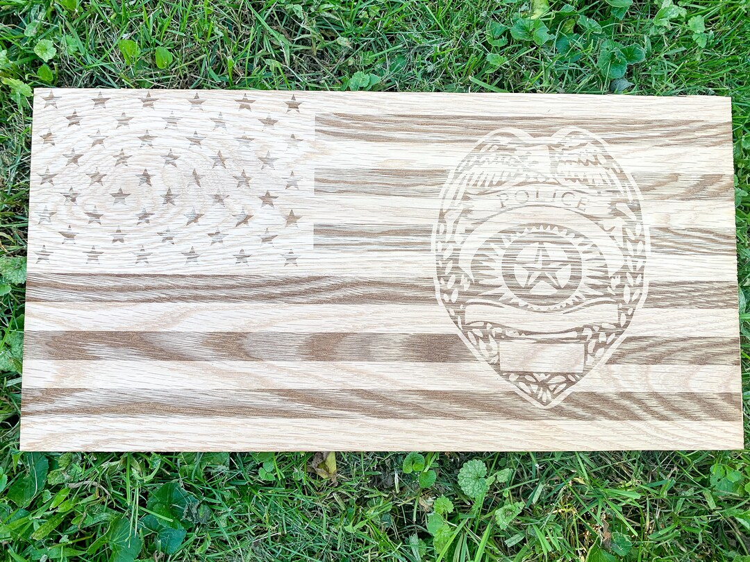 Customizable Police Flag 9x18 - Etsy