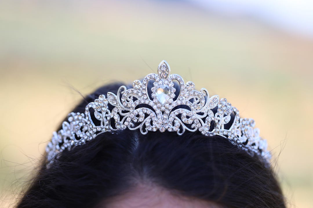 Princess Bridal Tiara Vintage Crystal Wedding Tiara Hair Accessories ...