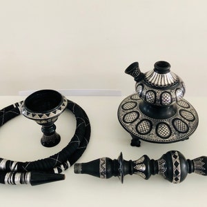 Persian HOOKAH Moroccan SHISHA Vintage Hookah Water Pipe Kalian ...