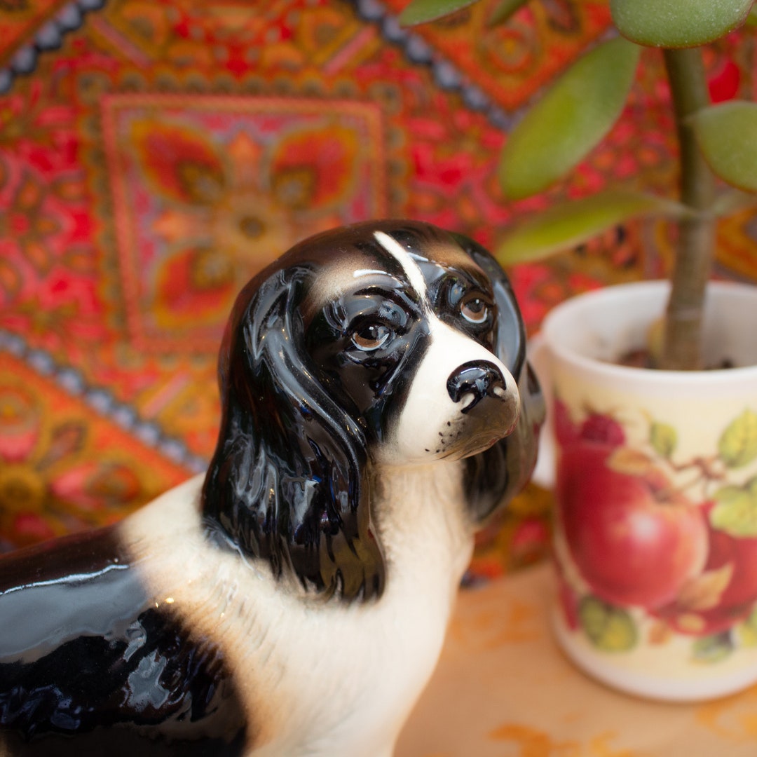 Large Cavalier Tricolour Porcelain Statue Vintage British Pottery ...
