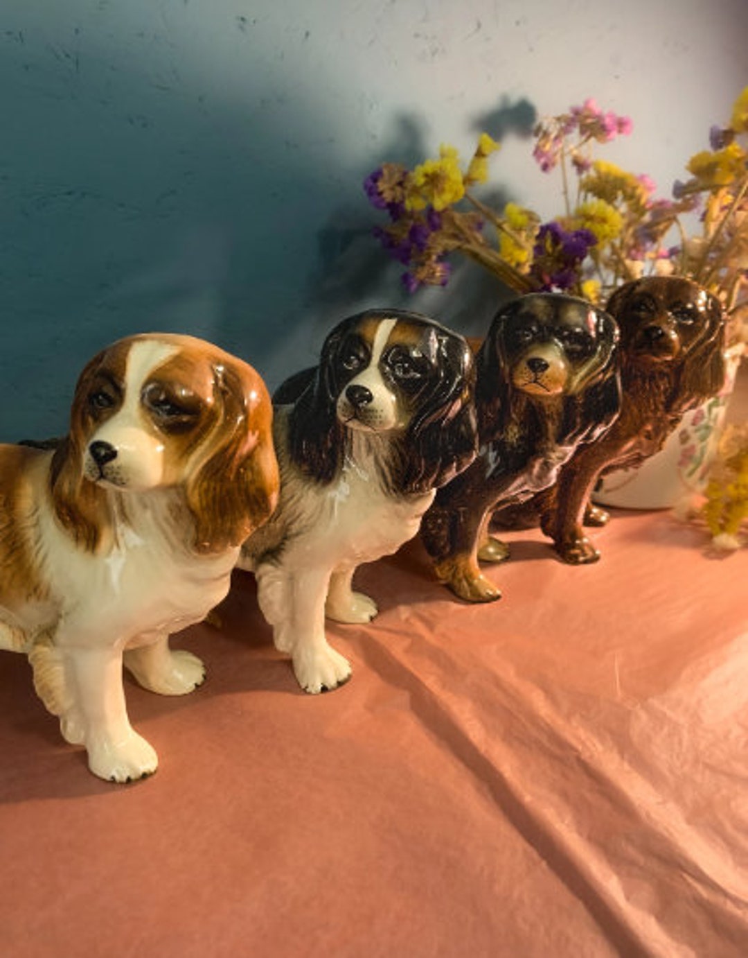 Large Cavalier King Charles Spaniel Clay Ornament Coopercraft - Etsy