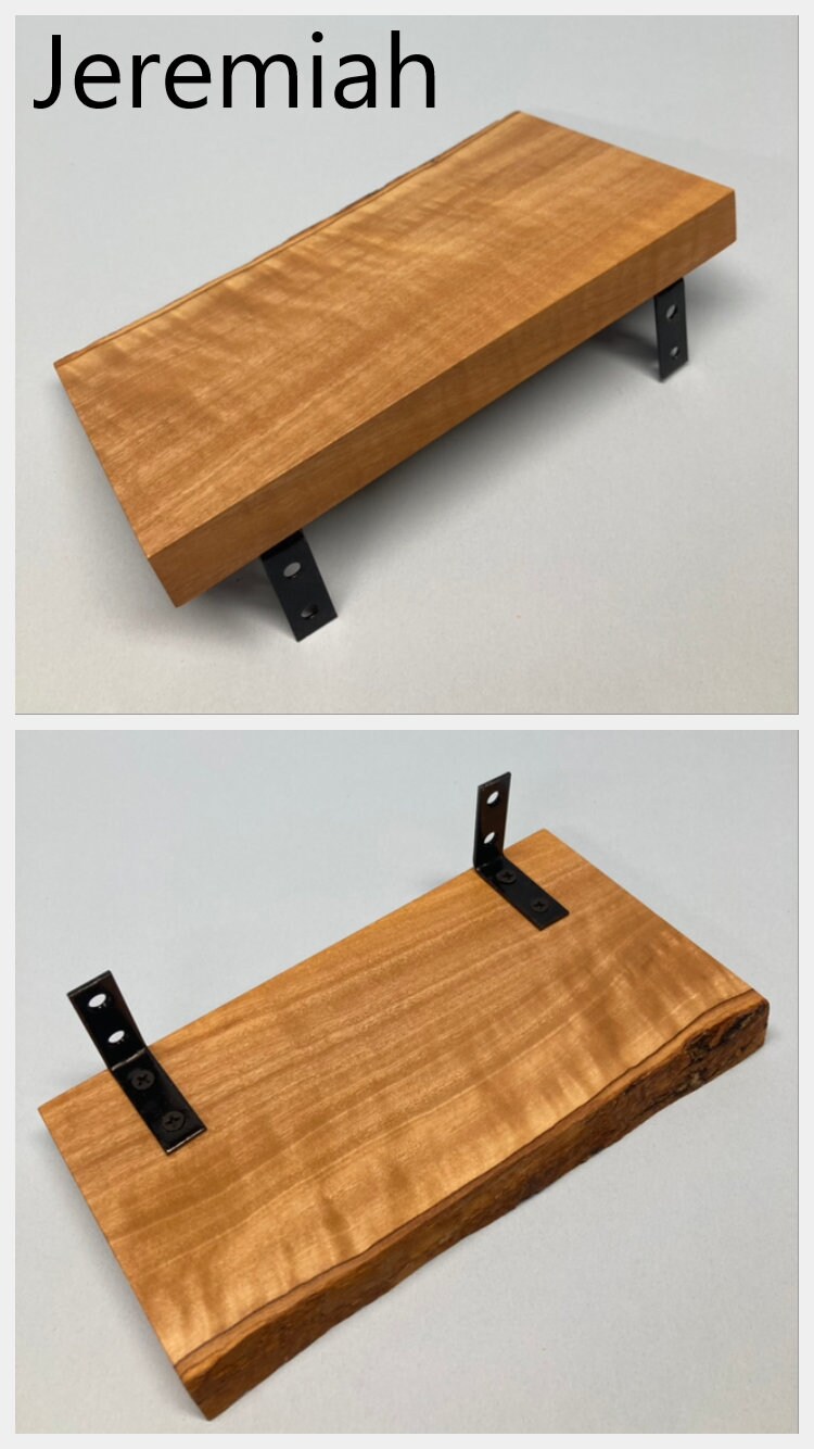 Olive Live-edge Shelves - Etsy
