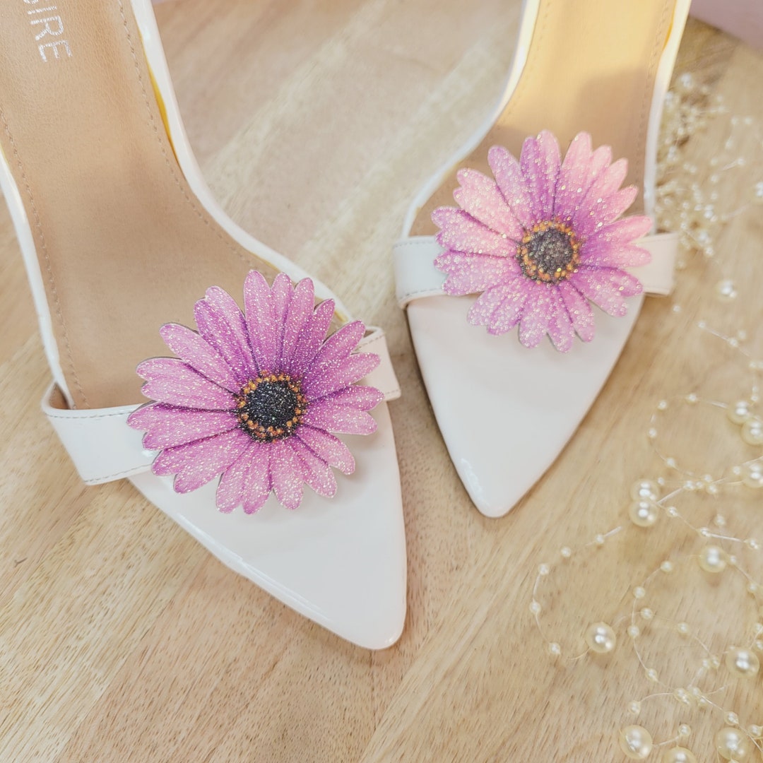 Gerber Flower Shoe Clips Flower Shoe Clips Flower Shoe - Etsy