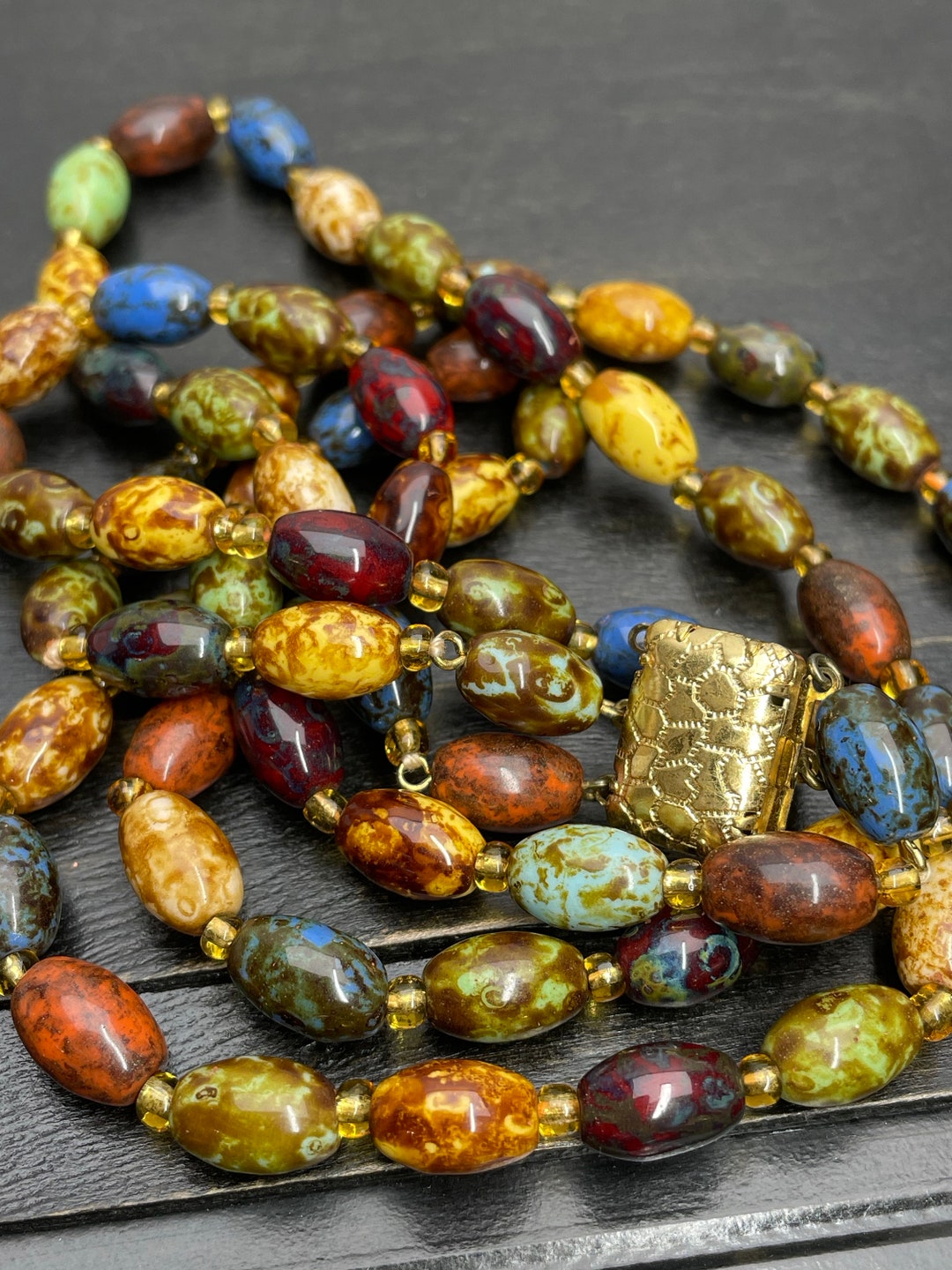 Vintage Scottish Pendant Statement Multi Coloured Gemstones Celtic ...