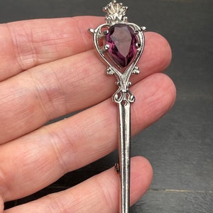 Vintage Scotland Brooch Crystal for Women Scottish Celtic Rhinestone ...