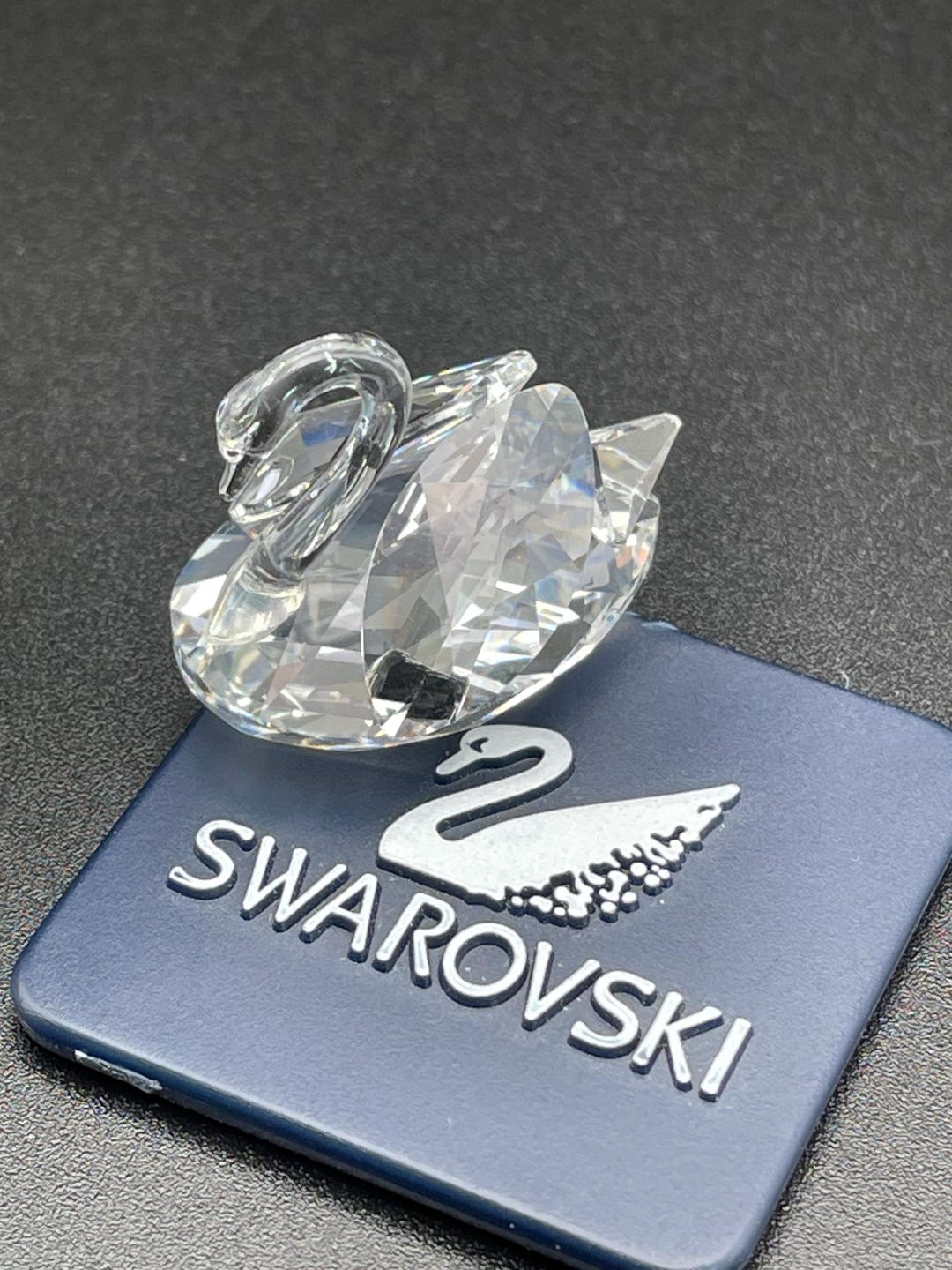 Vintage Decorative Swarovski Small Size Swan Figurine Swarovski ...
