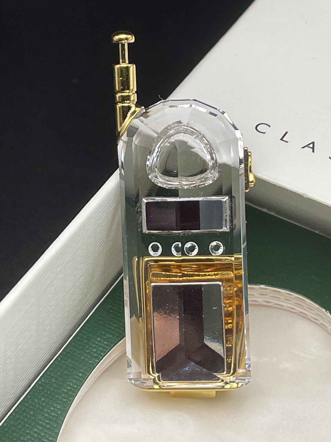 Vintage Swarovski Crystal Mobile Phone Figurine, Classics Collection ...