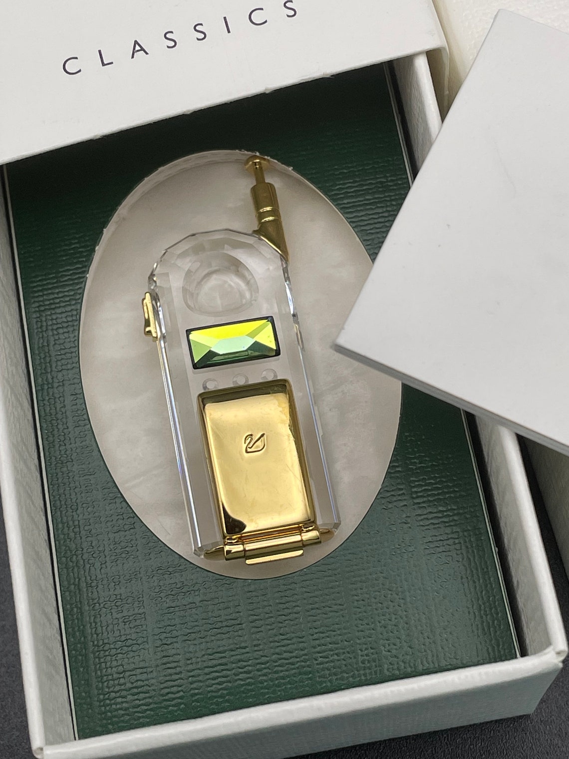 Vintage Swarovski Crystal Mobile Phone Figurine, Classics Collection ...