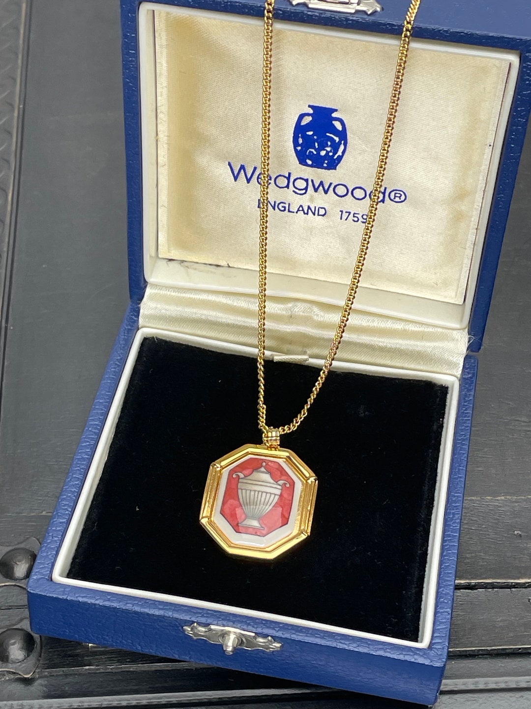 Vintage Wedgwood Silver Pendant Gold Plated for Women Greek Mythology ...