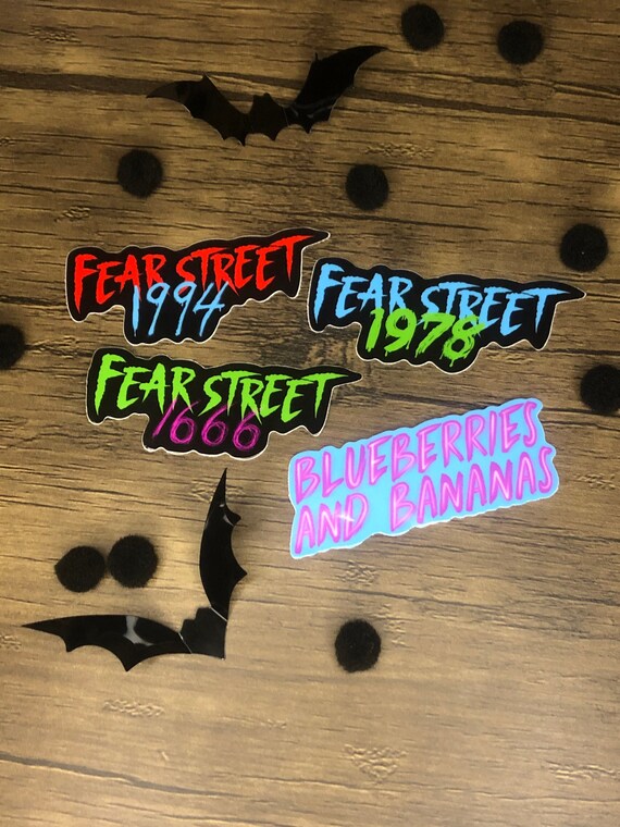 Fear Street Sticker Pack R. L. Stine | Etsy