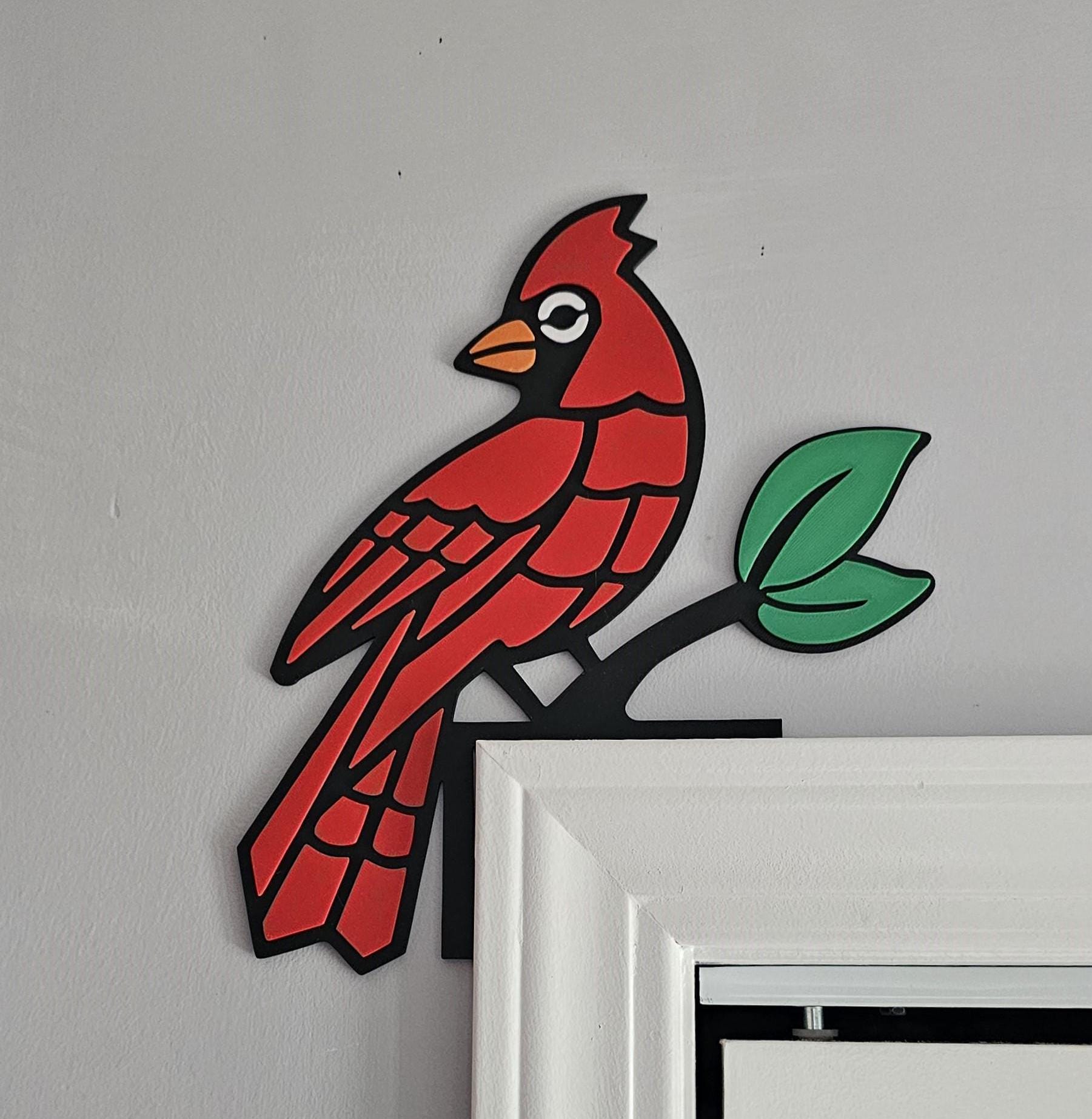 Cardinal Door Frame Corner Decoration. Left or Right Side Available. 3d ...