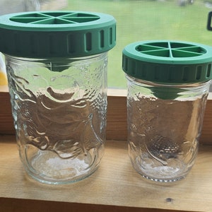 Big Fruit Fly Trap for Wide Mouth Mason Jars - Effective Bug Catcher - Etsy