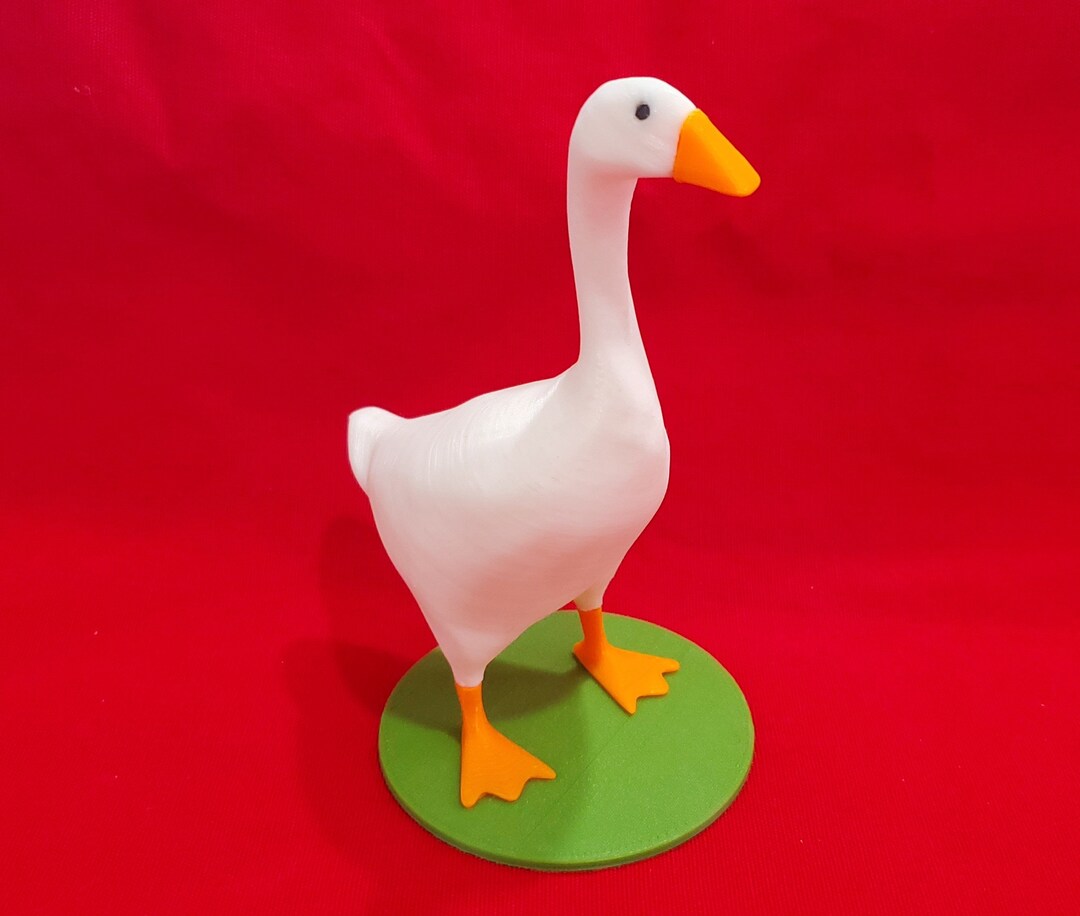 Untitled Goose Game 3d Printed Goose Statue Honk - Etsy