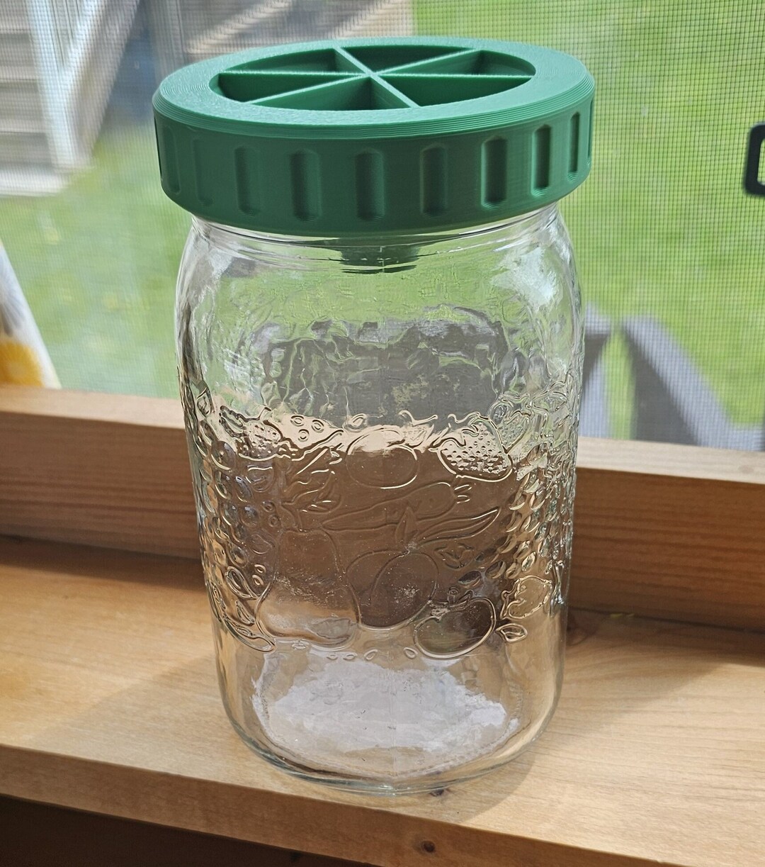 Big Fruit Fly Trap for Wide Mouth Mason Jars - Effective Bug Catcher - Etsy