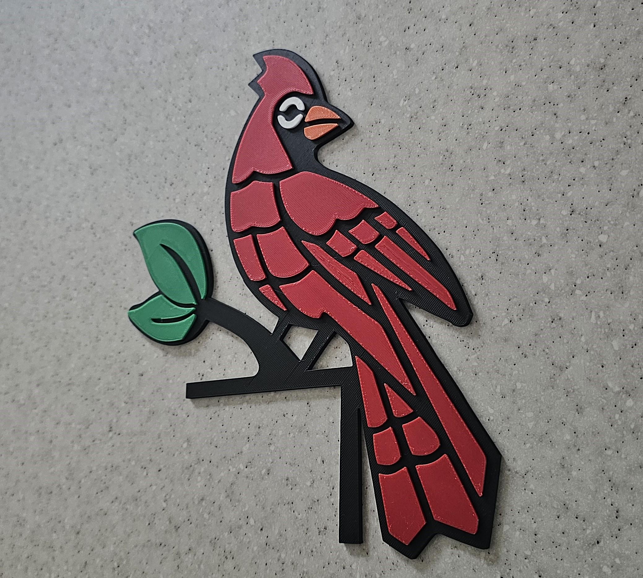 Cardinal Door Frame Corner Decoration. Left or Right Side Available. 3d ...