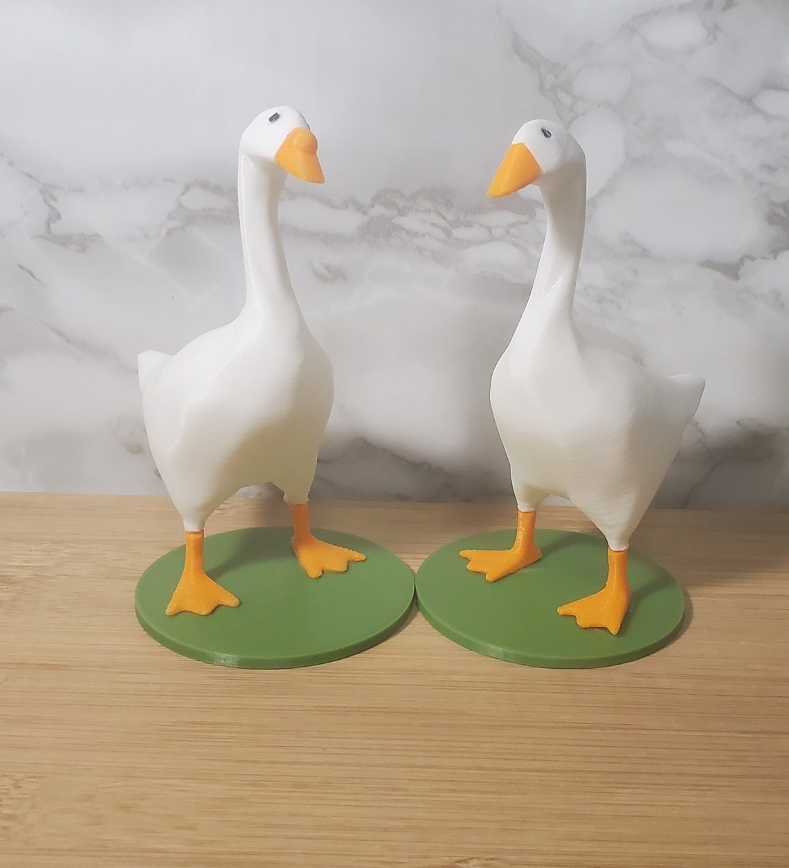 Untitled Goose Game 3d Printed Goose Statue Honk - Etsy