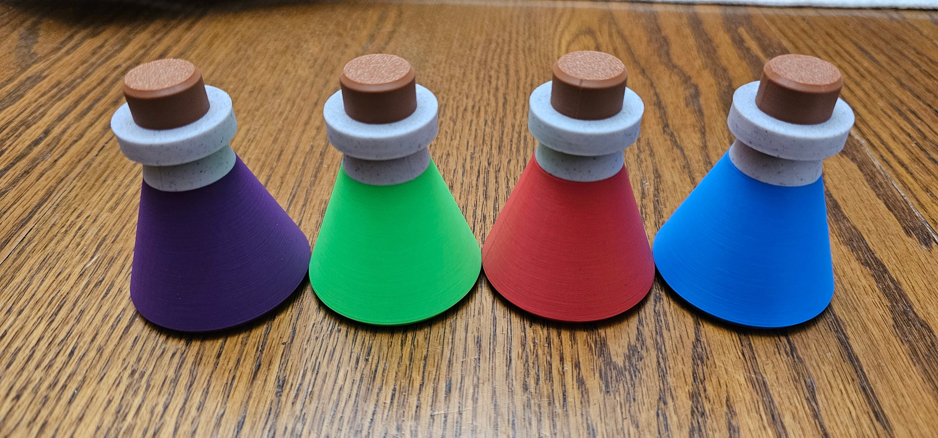 Mini Potion Bottle Shaped Stash Jar. Alternative Pill and Vitamin ...