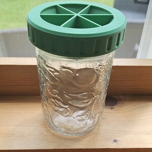 Big Fruit Fly Trap for Wide Mouth Mason Jars - Effective Bug Catcher - Etsy