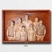 Handcarved Custom Wood Family Portrait Sculpture, Personalized Portrait ...