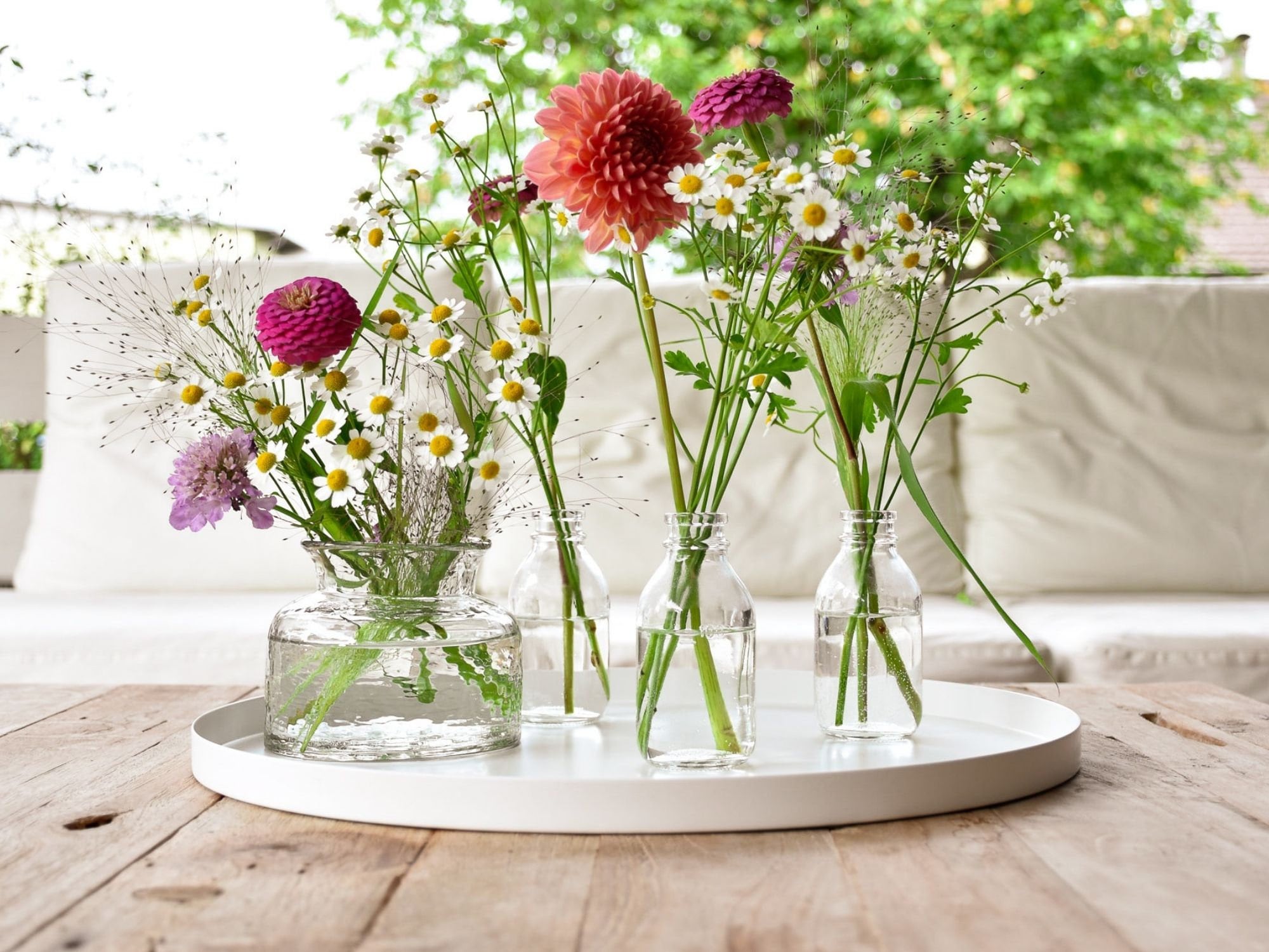 D&D Living Deko Tablett Rund Ø 40 cm | Design Dekoteller und ...