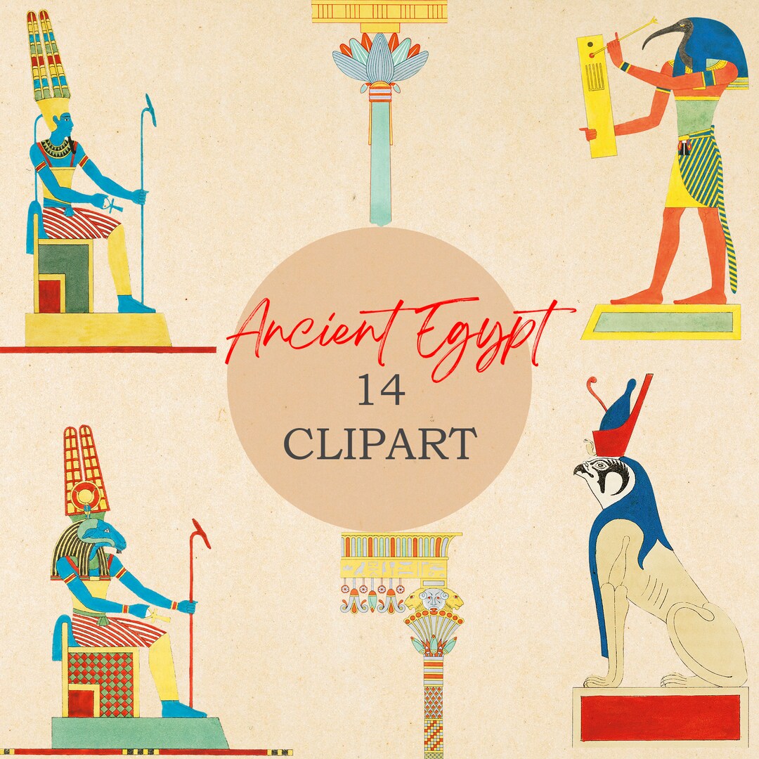 Ancient Egypt Clipart Vintage Clipart Pyramid PNG Egyptian - Etsy Canada