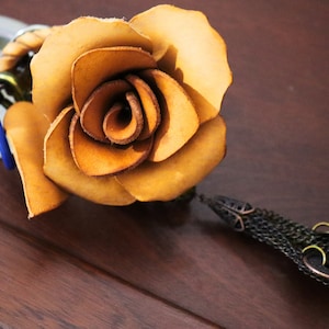 Leather Rose Pattern - Make Your Loved Ones Happy - Hand Gifts - Flower ...