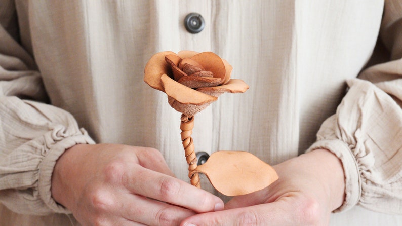 Leather Rose Pattern Make Your Loved Ones Happy Hand Gifts - Etsy