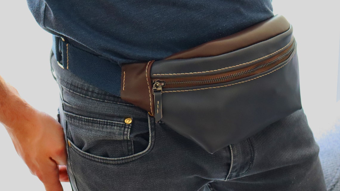 Leather Waist Bag Pattern PDF Pattern | Etsy