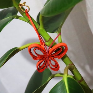 Leather Butterfly PDF PATTERN - Collar Pin, Bag and Key Chain Ornament ...