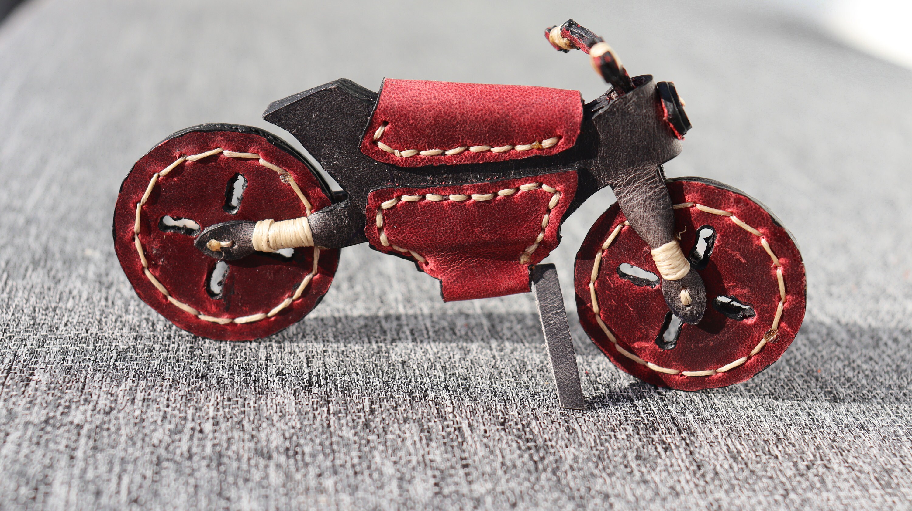 Motorcycle Leather Keychain Pattern Leather Motorcycle Pdf - Etsy