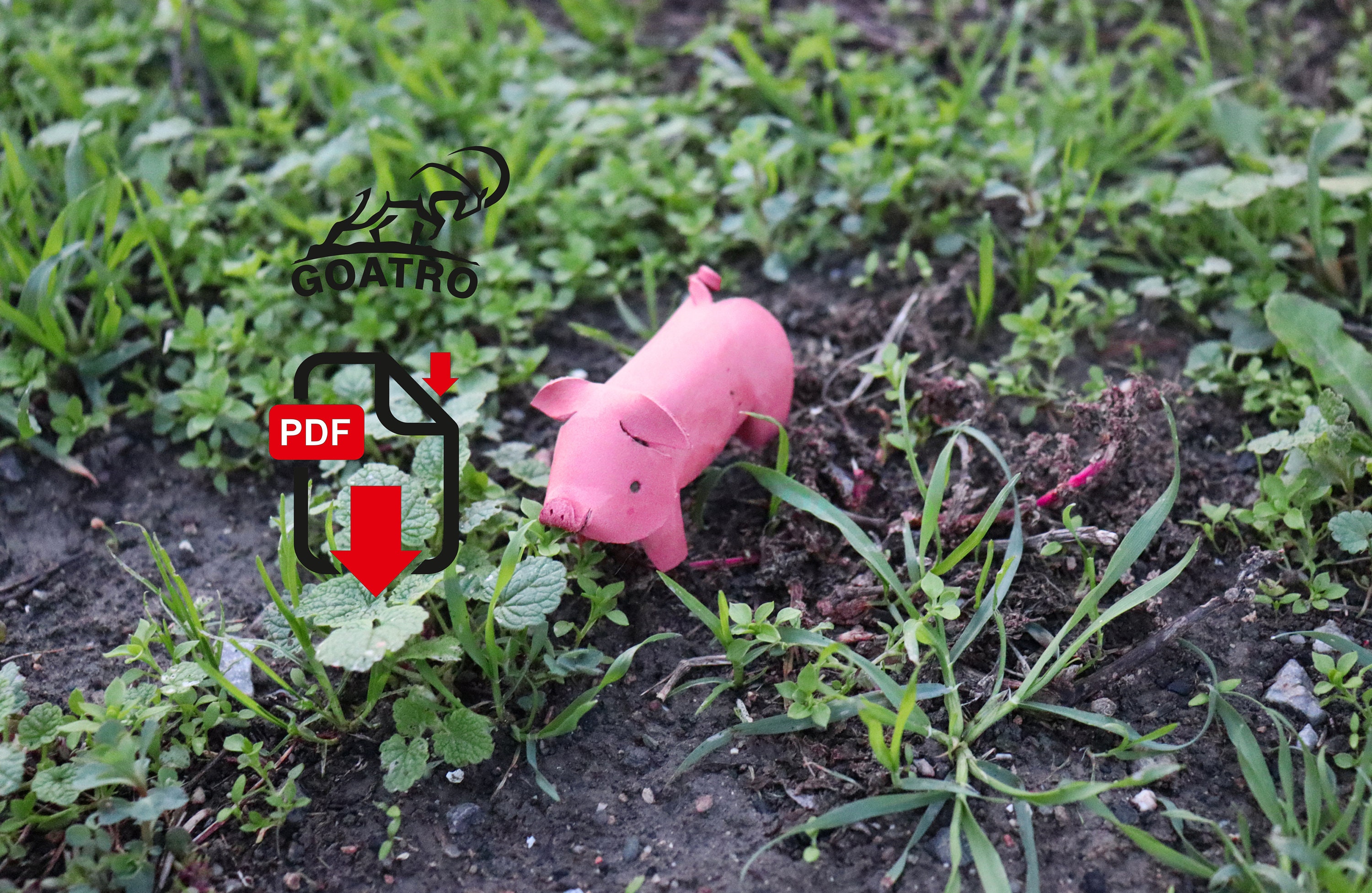 Leather Pig Toy Pattern, DIY Keychain, Animal Crafts (PDF Pattern) - Etsy