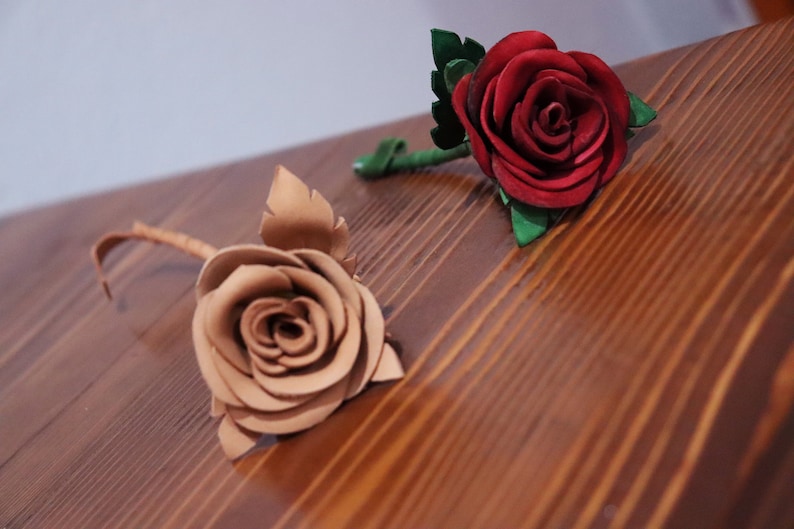 Make Your Loved One Happy in 30 Minutes.leather Rose Pattern - Etsy