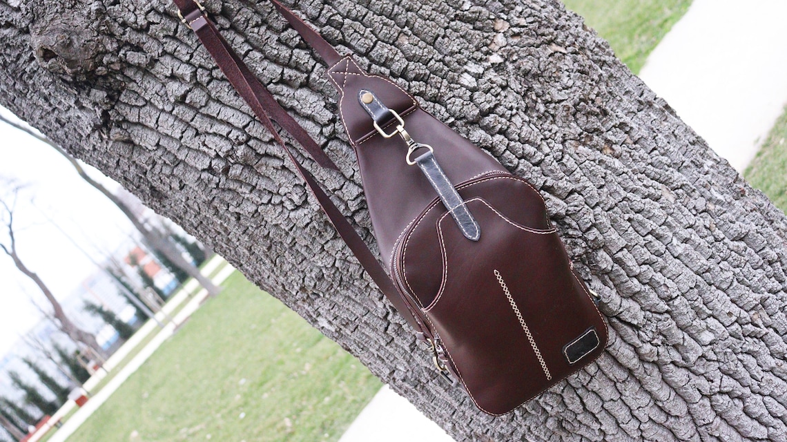 PDF Pattern Leather Sling Bag-sling Bag Leather Pattern PDF - Etsy