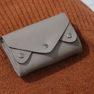 Wallet Pattern,no Sewing Rivet Wallet,leather No Sewing Rivet Coin Bag ...