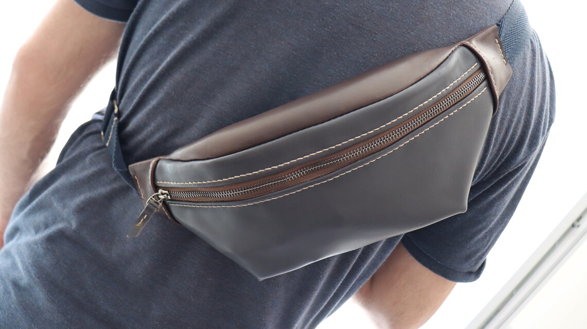 Leather Waist Bag Pattern PDF Pattern | Etsy