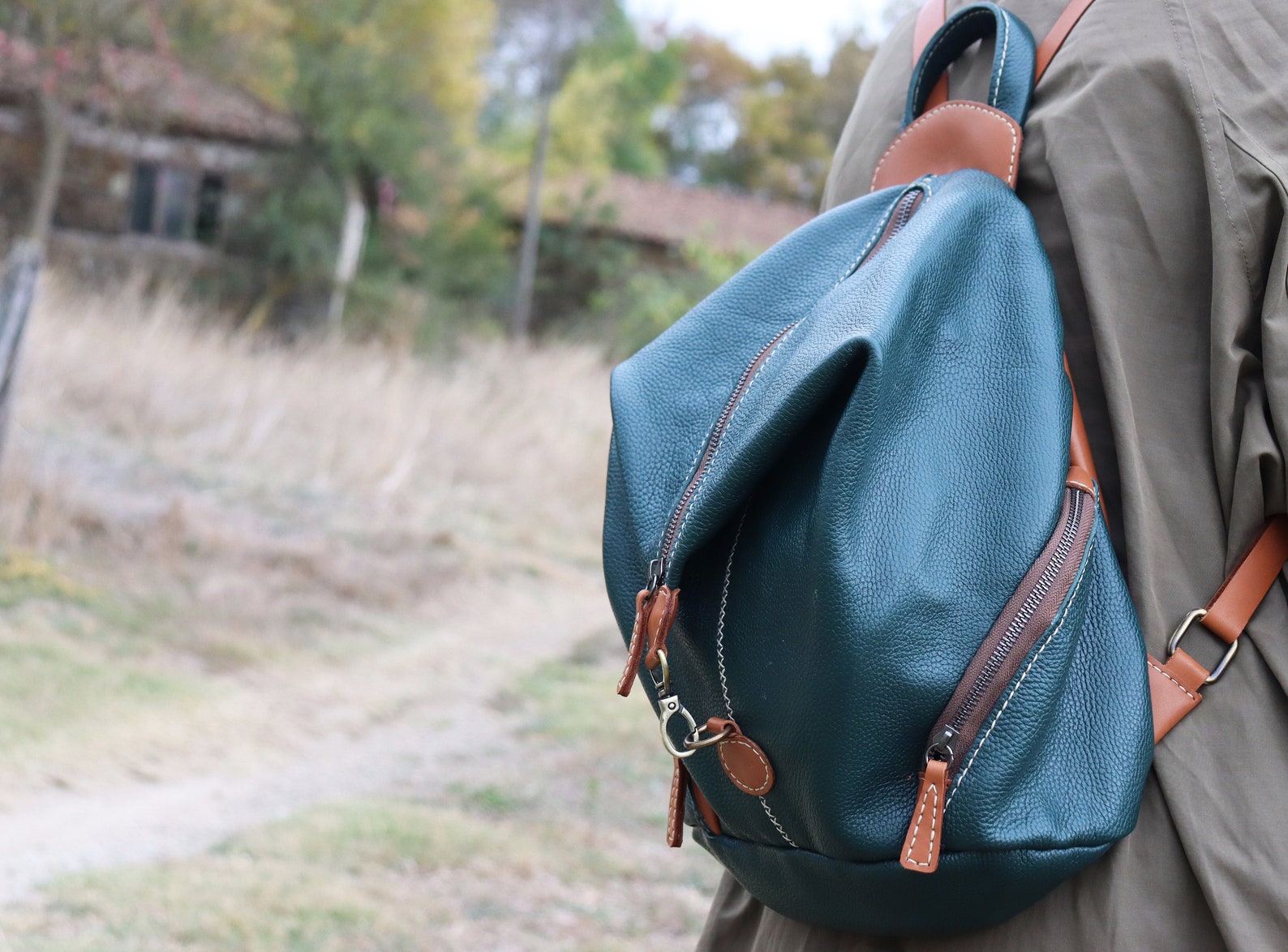 Leather Backpack Template designer Bag Model-leather - Etsy