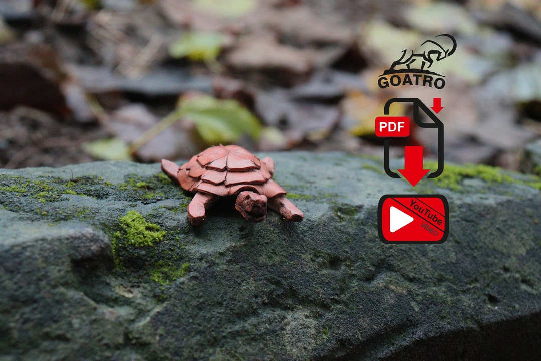 Leather Turtle Pattern - Make Your Loved Ones Happy - Hand Gifts ...