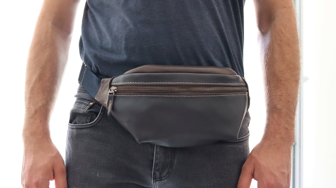 Leather Waist Bag Pattern PDF Pattern | Etsy