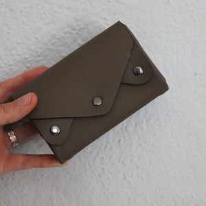 Wallet Pattern,no Sewing Rivet Wallet,leather No Sewing Rivet Coin Bag ...
