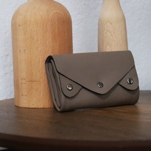 Wallet Pattern,no Sewing Rivet Wallet,leather No Sewing Rivet Coin Bag ...