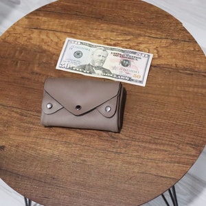 Wallet Pattern,no Sewing Rivet Wallet,leather No Sewing Rivet Coin Bag ...